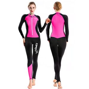 copozz diving skin, men women youth thin wetsuit rash guard- full body uv protection - for diving snorkeling surfing spearfishing sport skin