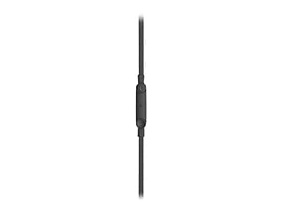 Belkin SoundForm Headphones - Wired In-Ear Earphones With Microphone- iPhone Headphones - Apple Wired Earbuds For iPhones & iPads With Lightning Connector (Black)