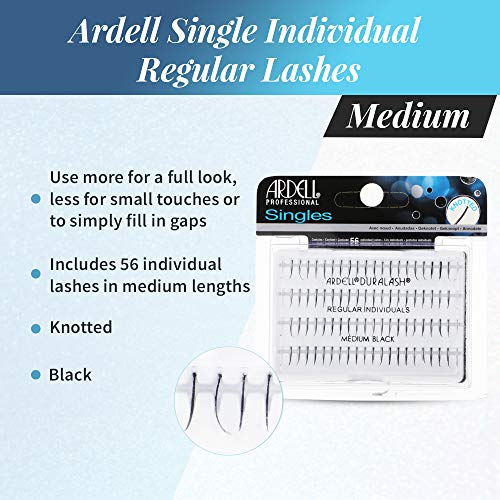 Ardell False Eyelashes Regular Medium Black 4 Pack