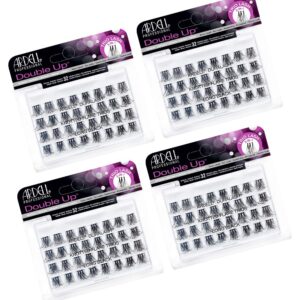 ardell false eyelashes double trio individuals long black 4 pack