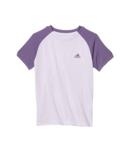 adidas boys club tee, purple tint/tech purple, x-large