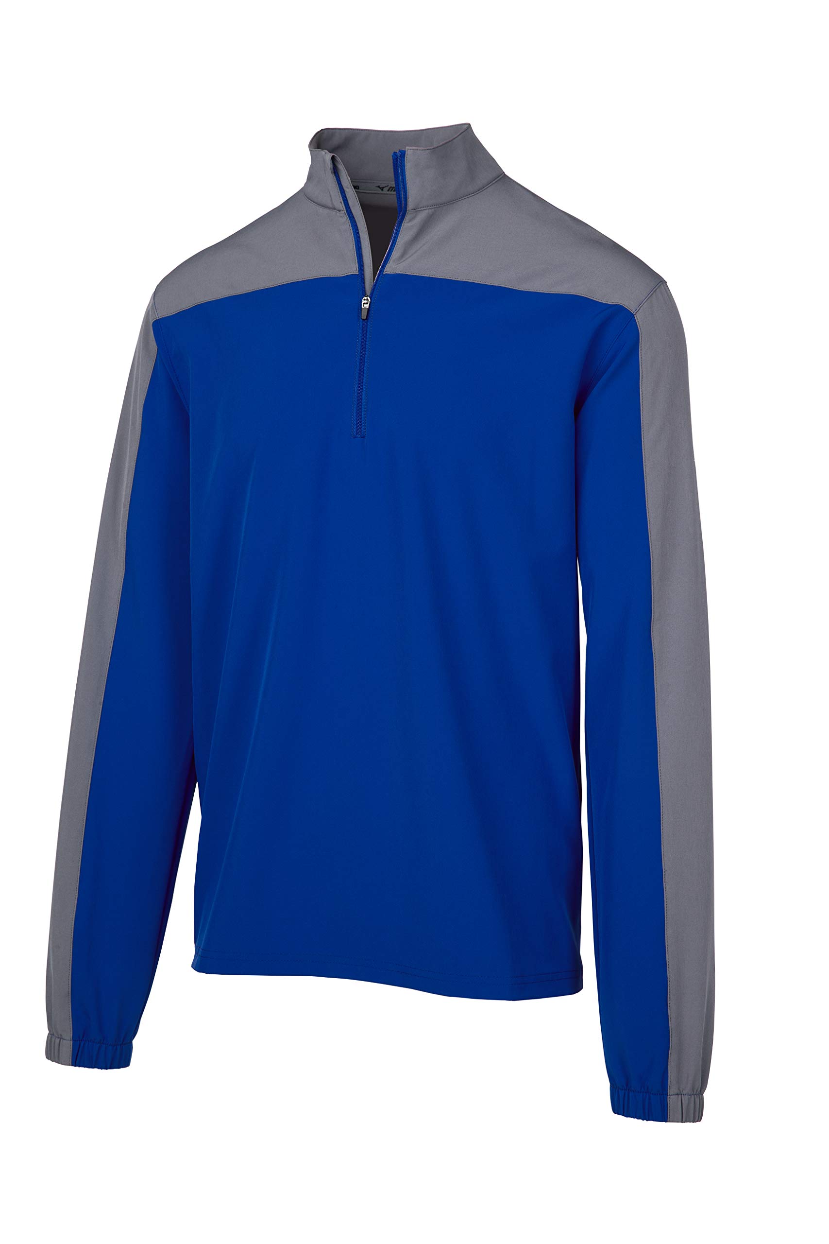 Mizuno Youth Comp Long Sleeve Batting Jacket, Royal-Shade, Medium