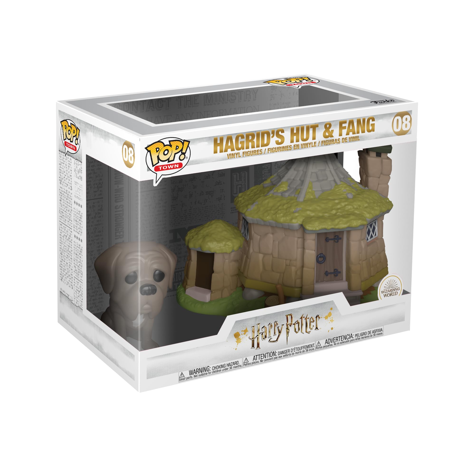 Funko Pop! Town: Harry Potter - Hagrid's House with Fang