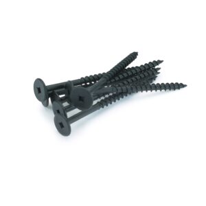 fastcap powerhead cabinet installation screws black 3" 50-piece