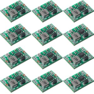 eboot mini mp1584en dc-dc buck converter adjustable power supply module 24v to 12v 9v 5v 3v (12 pack)