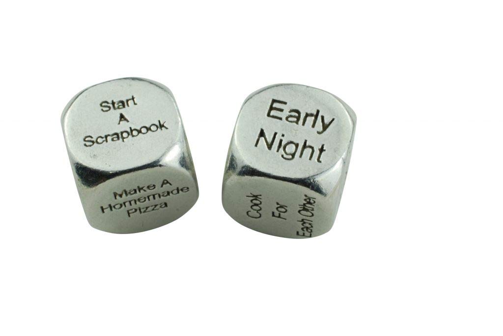 4 Year Anniversary Metal Date Night Dice - Create a Unique 4th Anniversary Date Night