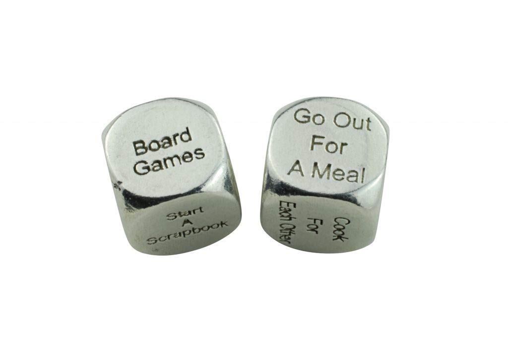 4 Year Anniversary Metal Date Night Dice - Create a Unique 4th Anniversary Date Night