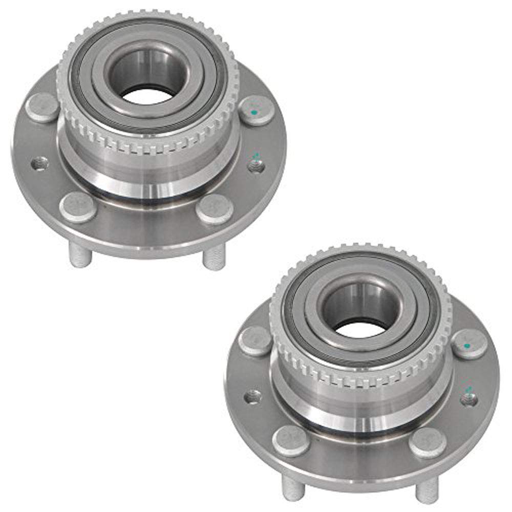 DRIVESTAR 512271 FWD Rear Wheel Hub & Bearing for Ford Fusion 06 07 08 09 10 11 12, 06-11 Mercury Milan, 07-12 Lincoln MKZ, 03-08 Mazda 6, 2006 Lincoln Zephyr(5 Lug w/ABS)(Pair)