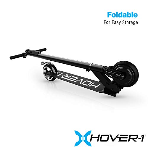 Hover-1 Rally Electric Scooter | 12MPH, 7 Mile Range, 4HR Charge, LCD Display, 6.5 Inch High-Grip Tires, 220LB Max Weight, Cert. & Tested - Safe for Kids, Teens & Adults