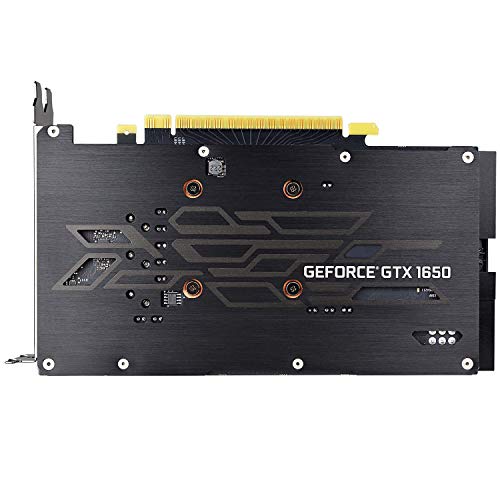 EVGA GeForce GTX 1650 SC Ultra Gaming, 04G-P4-1057-KR, 4GB GDDR5, Dual Fan, Metal Backplate