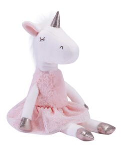 laila and lainey plush ballerina unicorn - soft stuffed animal for girls