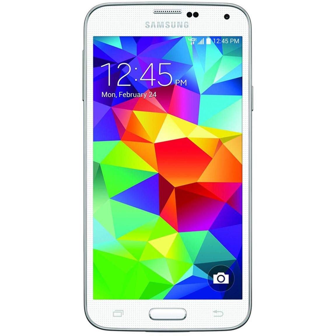 Samsung Galaxy S5 - G900-16GB - GSM Unlocked - Android Smartphone (White)