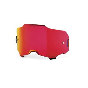 100% armega goggle replacement lens - (hiper red mirror)