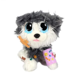 rescue runts ii plush pet you can adopt & rescue, husky dog medium