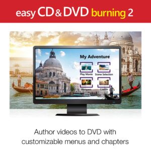 Corel Easy CD & DVD Burning 2 | Disc Burner & Video Capture [PC Disc]