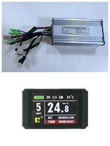 nbpower 36v/48v 750w 25a brushless dc motor controller ebike controller +kt-lcd8h color display one set，used for 750w-1000w ebike kit.