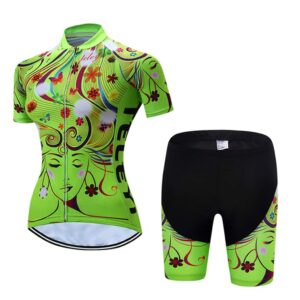 women's short sleeve cycling jersey jacket cycling shirt quick dry breathable mountain clothing set bike top