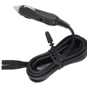 New 12V Car DC Power Cord Fit for Igloo Cool Chill, Igloo Kool Mate, Igloo Iceless TE Thermoelectric Cooler - Replacement Car Charger Power Adapter -Extra Long 8ft Cord