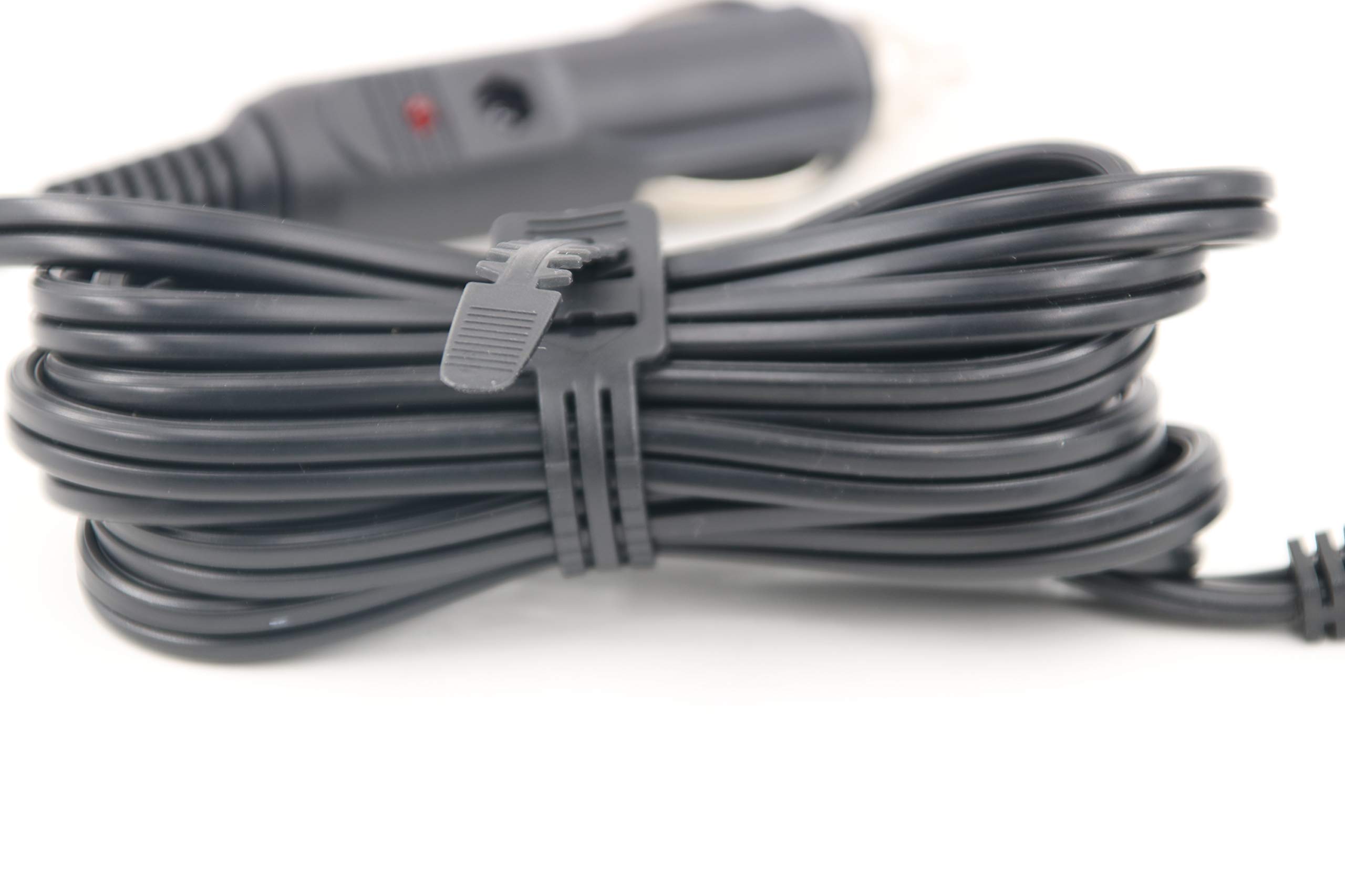 New 12V Car DC Power Cord Fit for Igloo Cool Chill, Igloo Kool Mate, Igloo Iceless TE Thermoelectric Cooler - Replacement Car Charger Power Adapter -Extra Long 8ft Cord