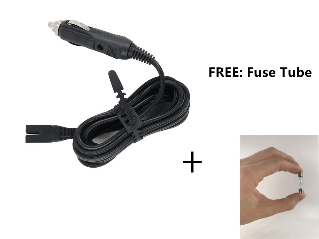 New 12V Car DC Power Cord Fit for Igloo Cool Chill, Igloo Kool Mate, Igloo Iceless TE Thermoelectric Cooler - Replacement Car Charger Power Adapter -Extra Long 8ft Cord