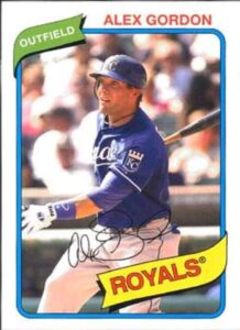 2012 topps archives #106 alex gordon royals mlb baseball card nm-mt