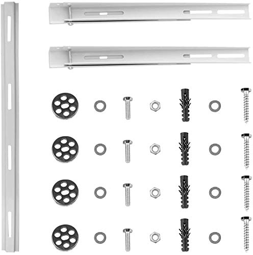 Air Jade Mini Split Bracket with Cross Bar, Heavy Duty Foldable Wall Mounting Bracket for Ductless Mini Split Air Conditioner Heat Pump Systems, 9000-36000 BTU Condenser, 450 lbs