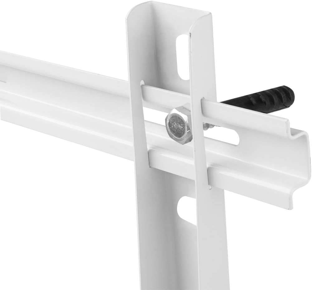 Air Jade Mini Split Bracket with Cross Bar, Heavy Duty Foldable Wall Mounting Bracket for Ductless Mini Split Air Conditioner Heat Pump Systems, 9000-36000 BTU Condenser, 450 lbs