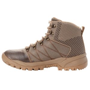 propét men's traverse hiking boot, sand/brown, 9