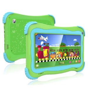 kids tablet 7 android kids tablet toddler tablet kids edition tablet with wifi dual camera childrens tablet 1gb + 32gb parental control, google play store