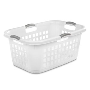 laundry basket wht