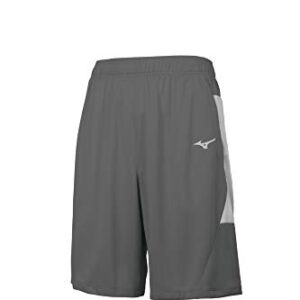 Mizuno Aerolite Short, Charcoal-Grey, Large