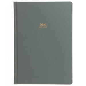 Letts Icon A5 undated 5 year diary - green