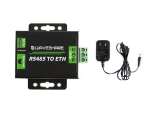 waveshare rs485 to ethernet converter with high-speed low-power high-stability up-gradable easy to communicate between rs485 and rj45 port ethernet