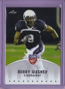 2012 leaf young stars draft #11 bobby wagner - rookie year