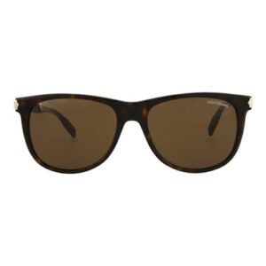 MONTBLANC Round/Oval Sunglasses Havana Black Brown Luxury Eyewear Made In Italy Acetate Frame Designer Fashion for Everyday Luxury