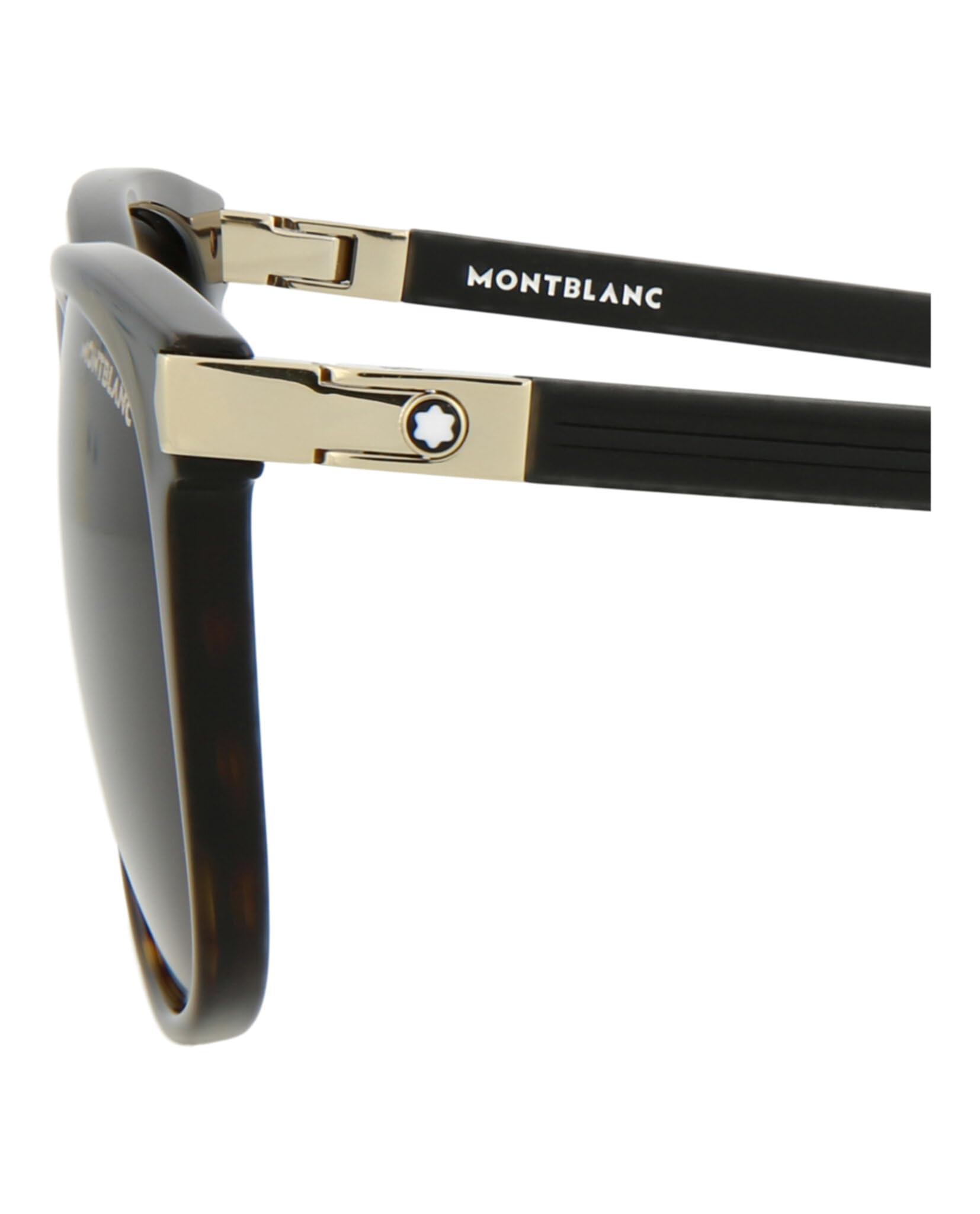 MONTBLANC Round/Oval Sunglasses Havana Black Brown Luxury Eyewear Made In Italy Acetate Frame Designer Fashion for Everyday Luxury