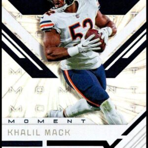 2019 Score Epix Moment #2 Khalil Mack Chicago Bears NFL Football Trading Card