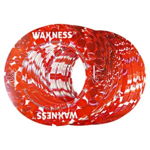 waxness waxing multi-fit protection collars 50 pack red fits most 14 to 16 ounces tins and pots