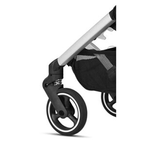 gb Pockit+ All City, Ultra Compact Lightweight Travel Stroller with Front Wheel Suspension, Full Canopy, and Reclining Seat in Night Blue