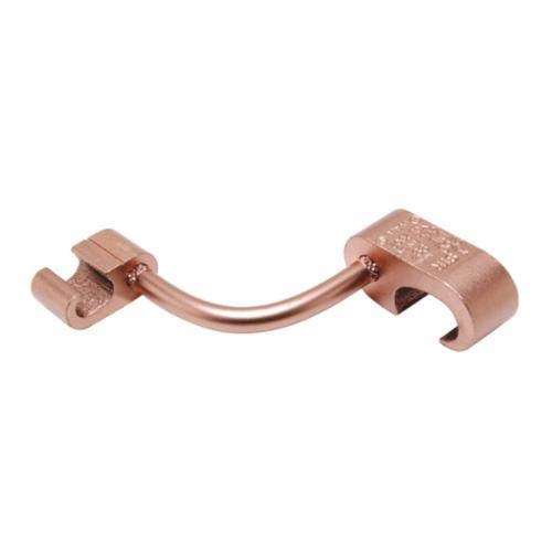 BURNDY HYGRID YGL29C29 Compression Cross Grid Connector, 2 AWG to 250 kcmil Conductor, 1/2 to 5/8 in Rod, Copper