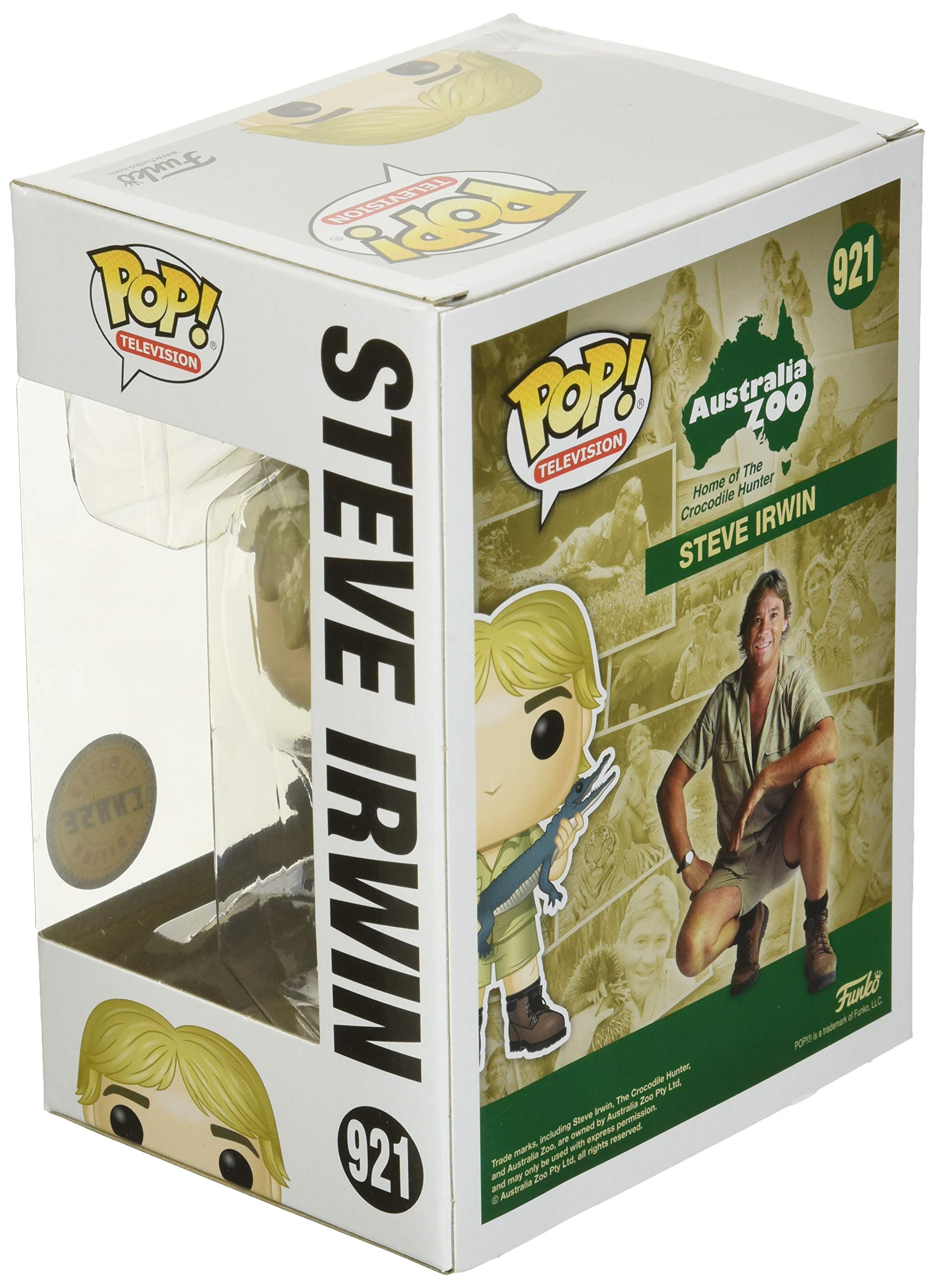 Funko Pop! TV: Crocodile Hunter - Steve Irwin Vinyl Figure (Styles May Vary)