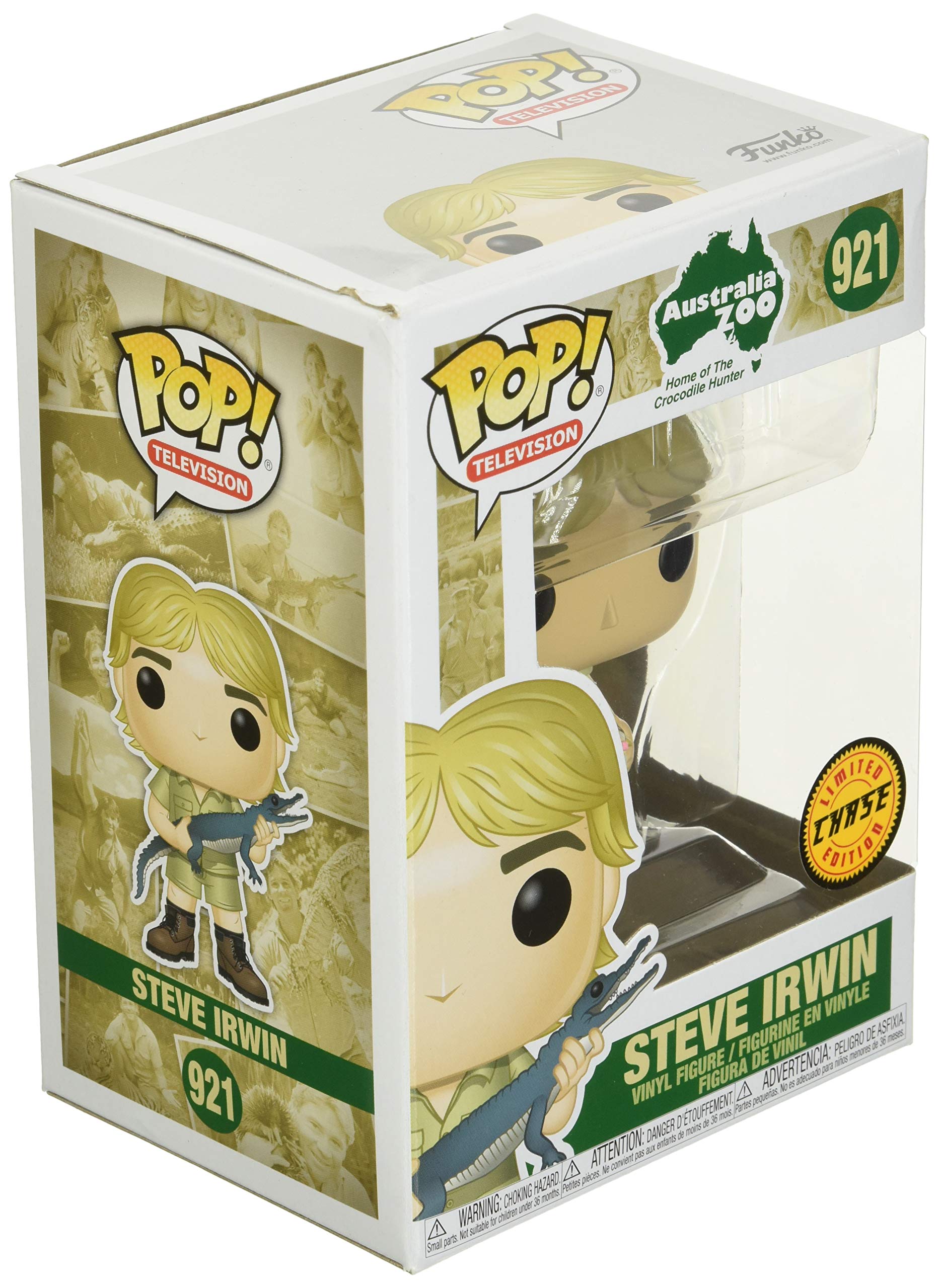 Funko Pop! TV: Crocodile Hunter - Steve Irwin Vinyl Figure (Styles May Vary)