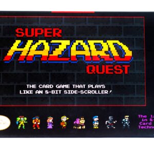 Super Hazard Quest - The Board-Game Played Like a Retro Pixel Video Game!