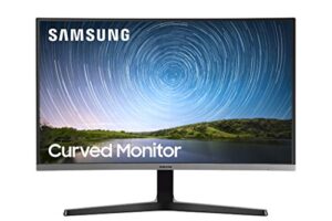 samsung 27-inch cr50 frameless curved gaming monitor (lc27r500fhnxza) – 60hz refresh, computer monitor, 1920 x 1080p resolution, 4ms response, freesync, hdmi,black