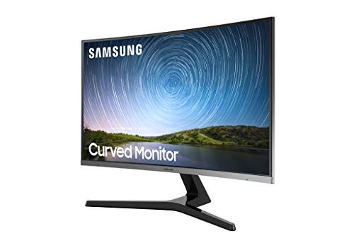 SAMSUNG 27-Inch CR50 Frameless Curved Gaming Monitor (LC27R500FHNXZA) – 60Hz Refresh, Computer Monitor, 1920 x 1080p Resolution, 4ms Response, FreeSync, HDMI,Black