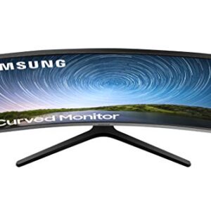 SAMSUNG 27-Inch CR50 Frameless Curved Gaming Monitor (LC27R500FHNXZA) – 60Hz Refresh, Computer Monitor, 1920 x 1080p Resolution, 4ms Response, FreeSync, HDMI,Black