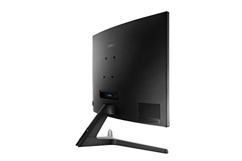 SAMSUNG 27-Inch CR50 Frameless Curved Gaming Monitor (LC27R500FHNXZA) – 60Hz Refresh, Computer Monitor, 1920 x 1080p Resolution, 4ms Response, FreeSync, HDMI,Black