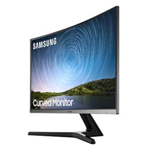 SAMSUNG 27-Inch CR50 Frameless Curved Gaming Monitor (LC27R500FHNXZA) – 60Hz Refresh, Computer Monitor, 1920 x 1080p Resolution, 4ms Response, FreeSync, HDMI,Black