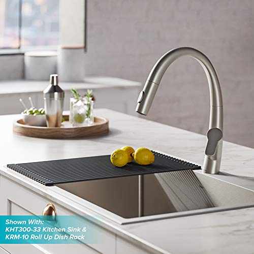 Kraus KPF-2522SFS Arqo Dual Function Pull Down Kitchen Faucet, 15 Inch, Spot Free Stainless Steel