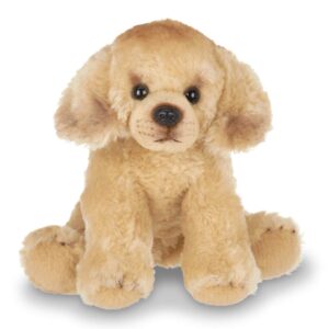 Bearington Lil' Goldie The Golden Retriever Stuffed Animal, 6.5 Inch Stuffed Dog